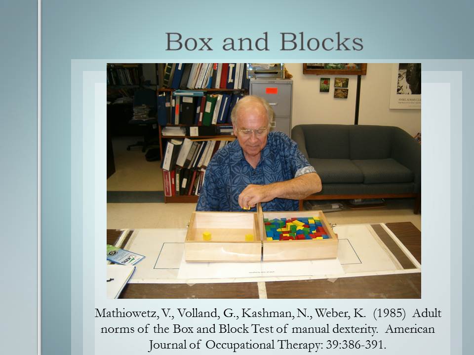 The Functional Test for the Hemiplegic Upper Extremity (FTHUE ...