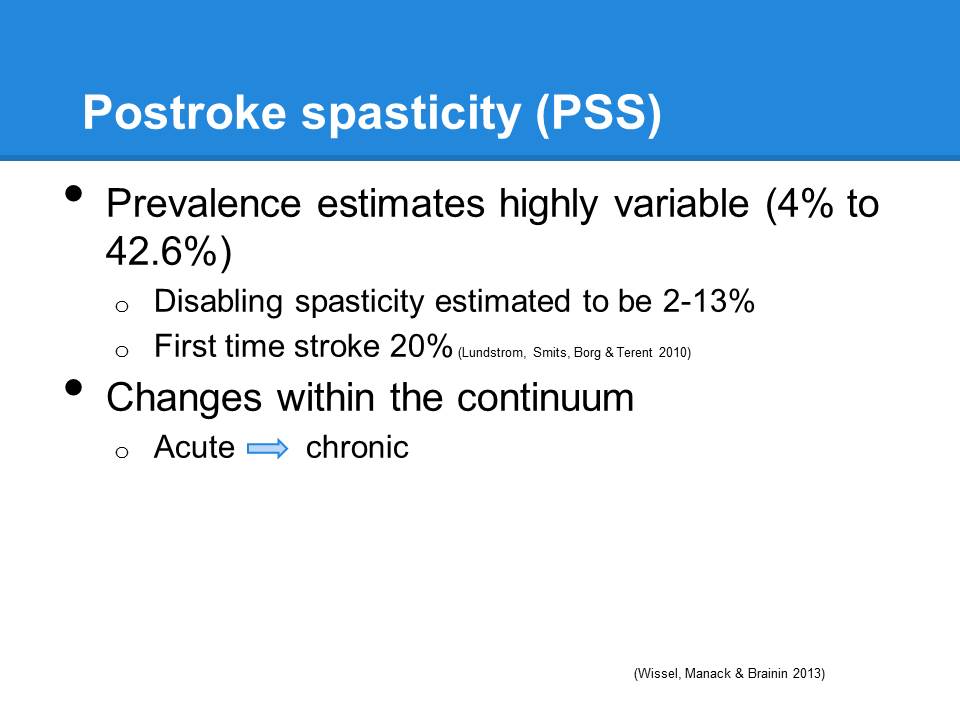 Practical Clinical Outcome Measures for Upper Extremity Spasticity ...